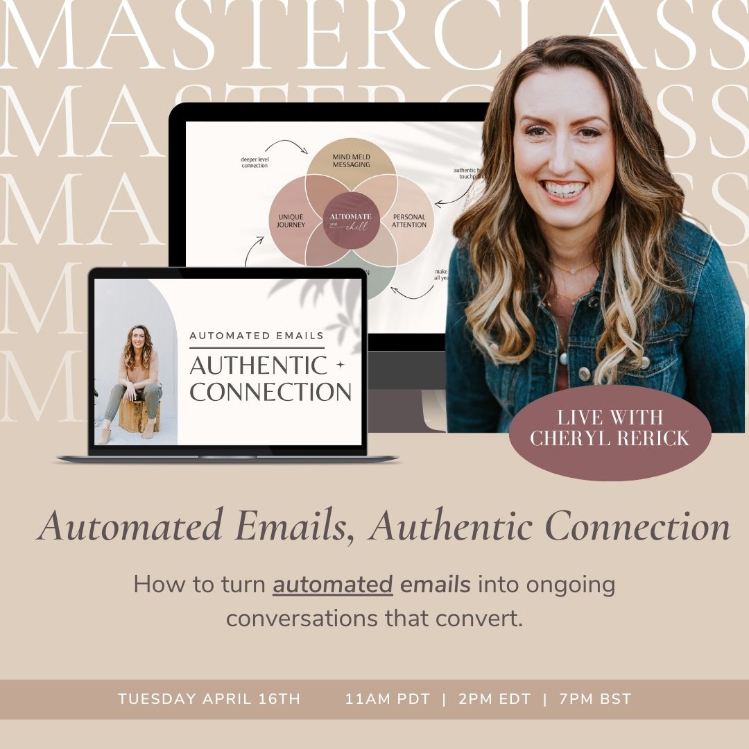Automated Emails, Authentic Connections • CHERYL RERICK